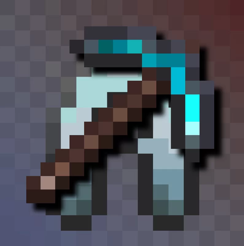 AST weapons & tools (diamond) 1.21.2+ Minecraft Texture Pack