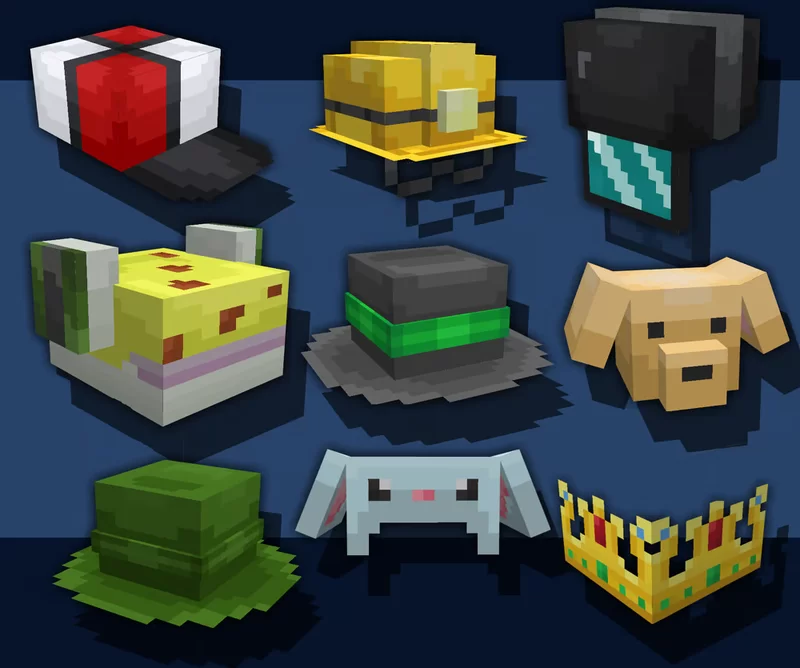 Hat Cosmetics | Download Minecraft Texture Pack
