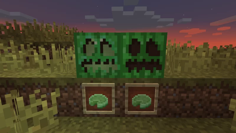 Green Pumpkins Minecraft Texture Pack