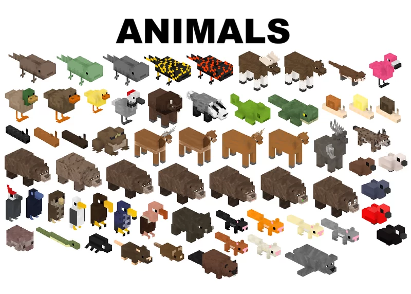 European Zoology Pack Minecraft Texture Pack