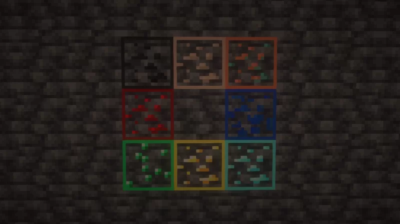 Classic ore textures on deepslate ores (including copper) Minecraft ...
