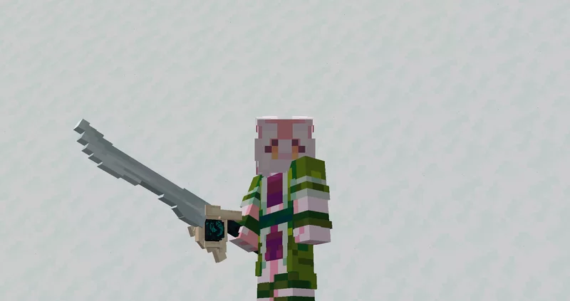 New sculk weapon Minecraft Texture Pack