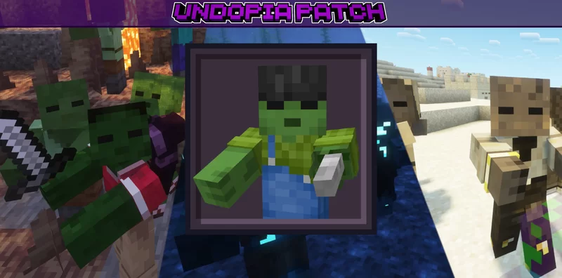 Undopia Zombie Skins Minecraft Texture Pack