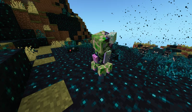 Luster Infestation Sculk Horde Texture Pack Minecraft Texture Pack