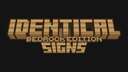 Identical Signs - Bedrock Edition Minecraft Texture Pack