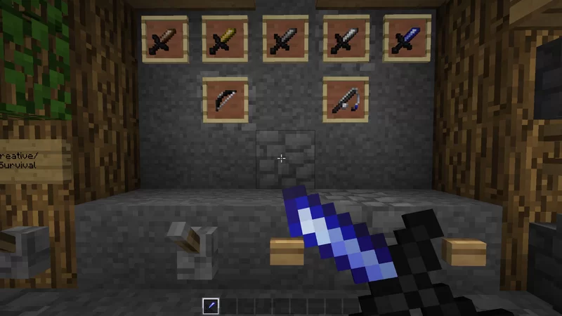 Flare 16x blue Minecraft Texture Pack