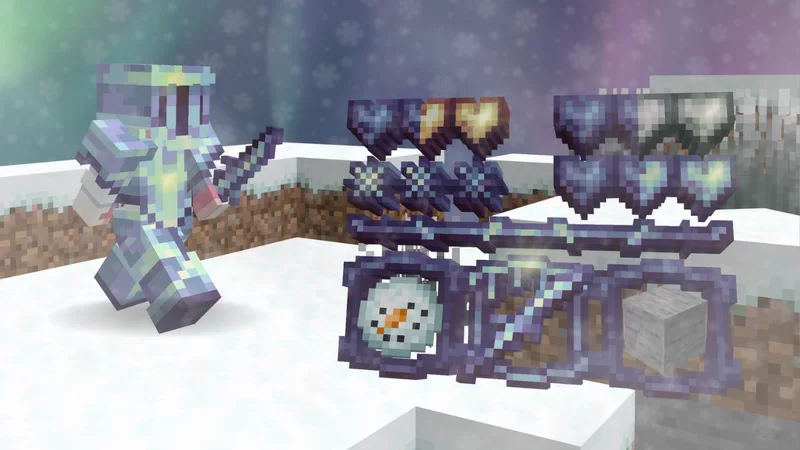 Icicle 16x - The coldest pack ever - Packmas Day 11 [ bedrock ] Minecraft Texture Pack