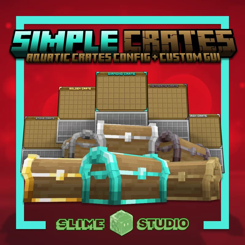 Simple Crates Minecraft Texture Pack