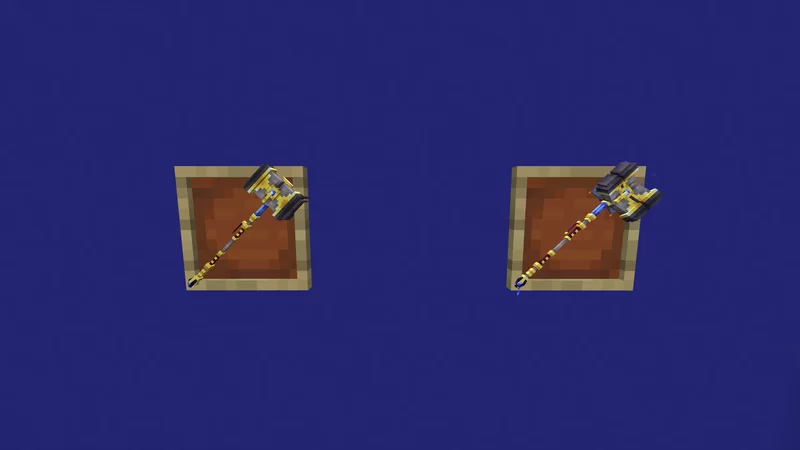 Hextech Mace Minecraft Texture Pack