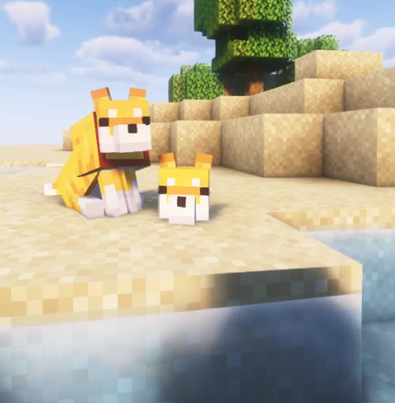 Shiba Inu 2.0 Minecraft Texture Pack