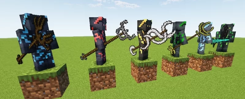 [Vanilla CIT] Songs Of War Custom Weapons Minecraft Texture Pack