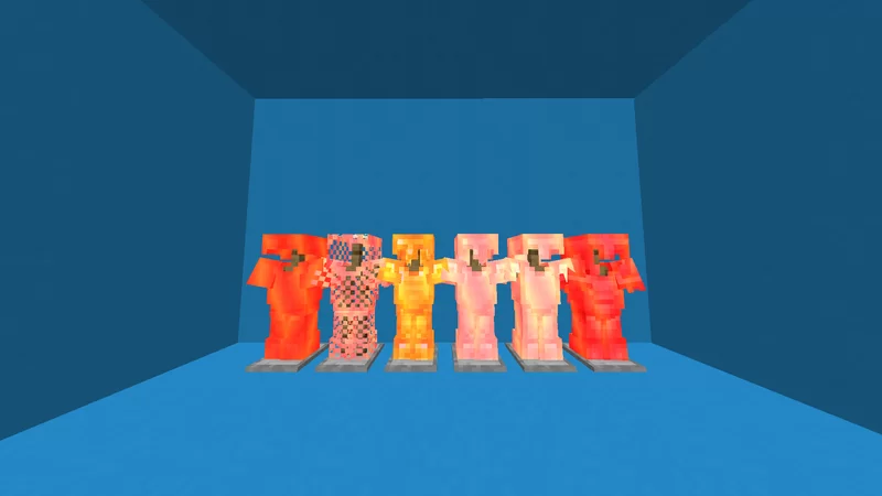 Red and Orange Enchant Glint Java Texture Pack (1.21) Minecraft Texture ...