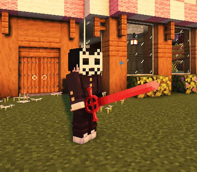 Demon Blood Sword from 'Adventure Time' Minecraft Texture Pack