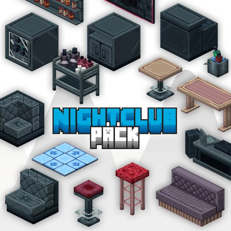 Nightclub Decoration Pack Volume 2 Minecraft Texture Pack