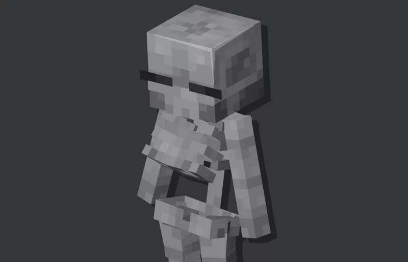 Skeleton R63 (With Animation) Minecraft Texture Pack