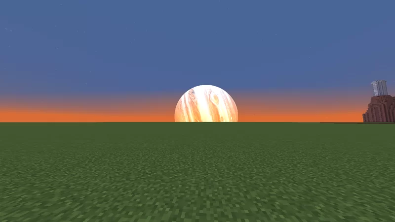 Jupiter sun Minecraft Texture Pack