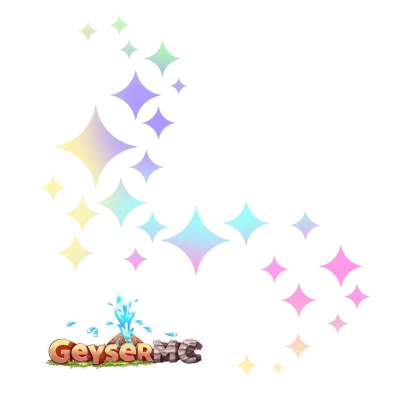 Sparkles/Incendium GeyserMC/Bedrock Pack Minecraft Texture Pack