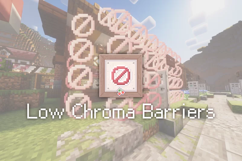CherryPuff's Pink Barriers 💗 (low-saturation Barriers) Minecraft ...