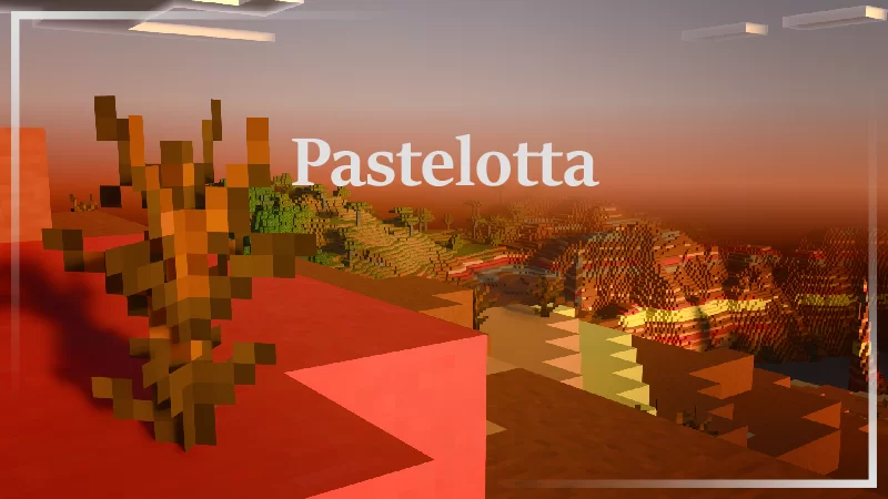 Pastelotta | Pastel Terracotta | Bedrock Minecraft Texture Pack