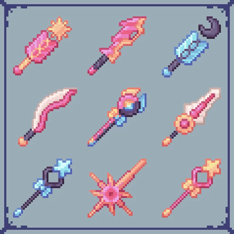 Cute Space weapons 32x pack #30 Minecraft Texture Pack