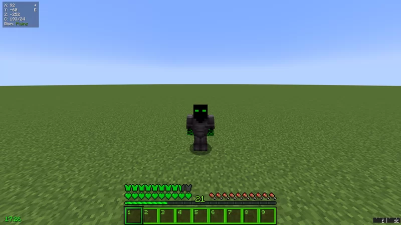 Green Gui Minecraft Texture Pack