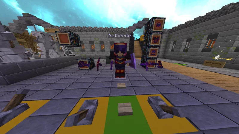 Better netherite 32x (red) the photos are with faithful 32x Minecraft ...