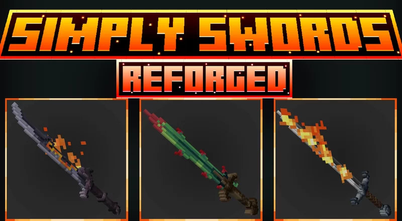 Simply Swords Reforged Minecraft Texture Pack