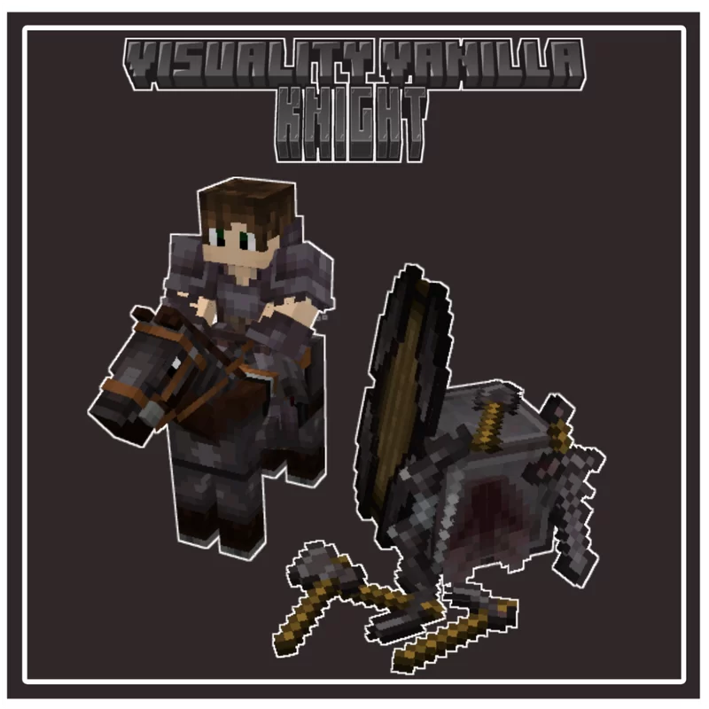 Visuality Vanilla Knight Minecraft Texture Pack