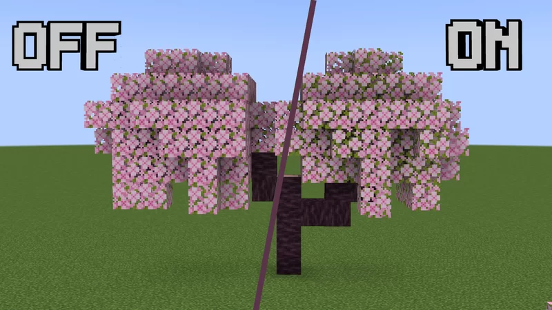 Diemant's Cherry Leaves Minecraft Texture Pack