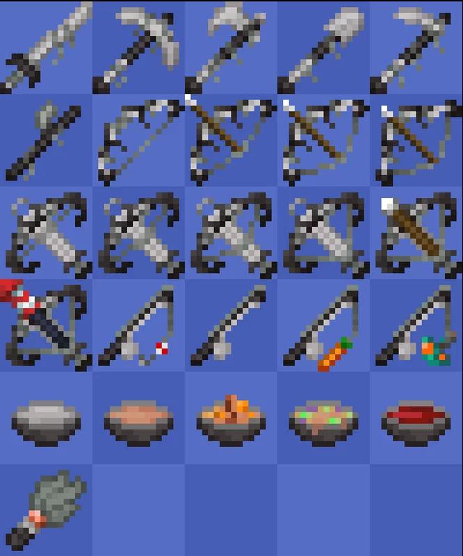 Pale Oak Item Set Minecraft Texture Pack