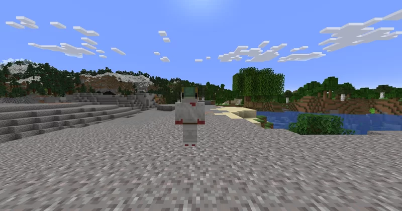 Salmon God Totem Minecraft Texture Pack