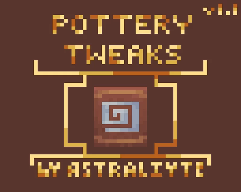 Pottery Tweaks Minecraft Texture Pack