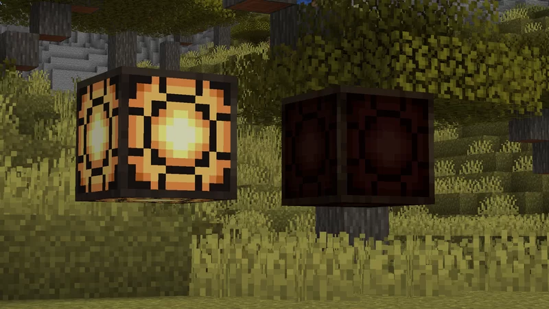 Para's Redstone Lamps Minecraft Texture Pack