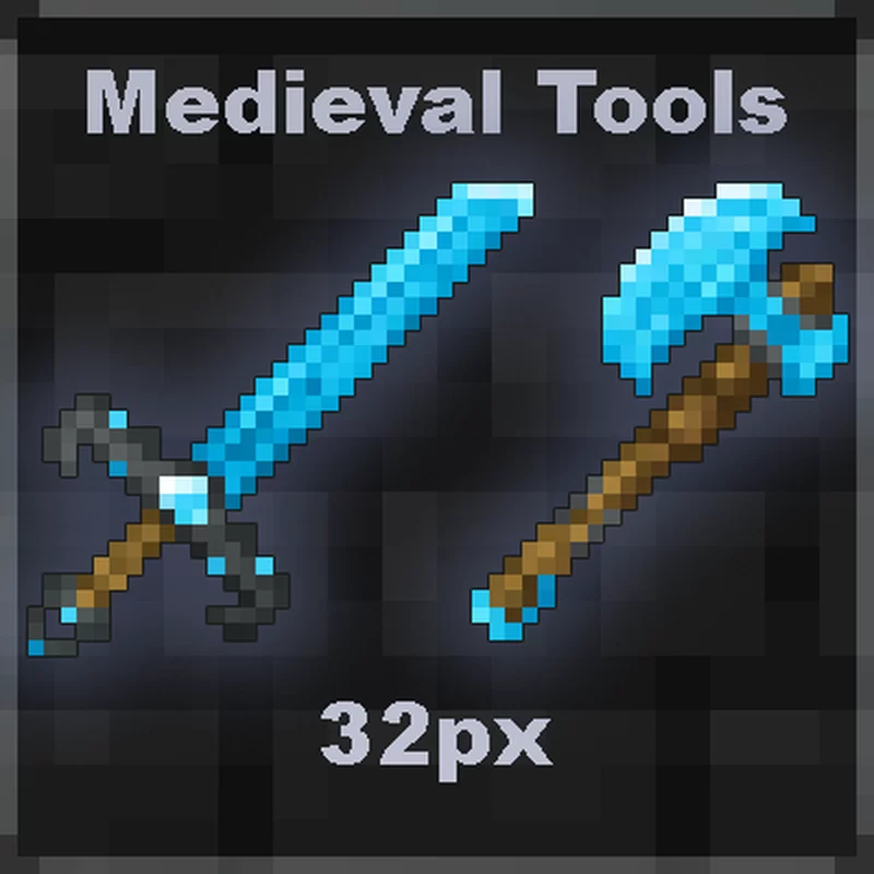 Medieval Tools Pack 32px Minecraft Texture Pack