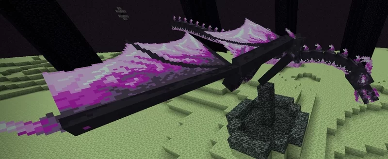 Magex' s Better Ender Dragon | bedrock port Minecraft Texture Pack