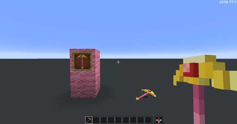 SAILOR MOON PICKAXE Minecraft Texture Pack