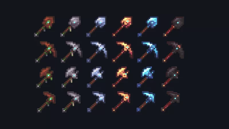 Better Vanilla RPG tools and weapons [FREE DOWNLOAD] Minecraft Texture Pack