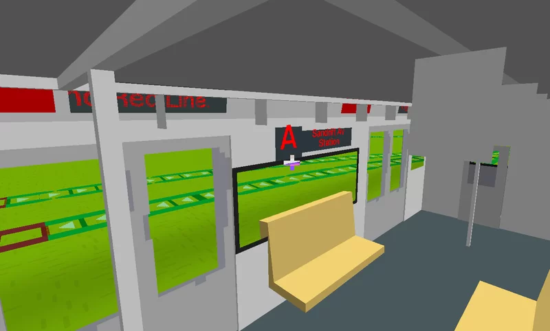 -TOWNIE Metro Subway D68- (Requires MTR Mod) Minecraft Texture Pack