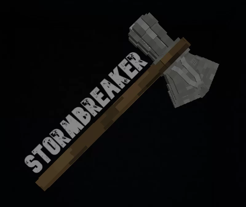 Mace to Stormbreaker Minecraft Texture Pack