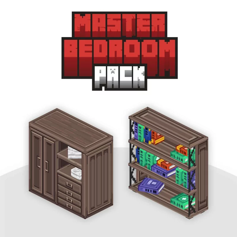 Master Bedroom Furniture Pack Minecraft Texture Pack