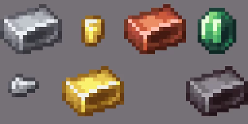 Alternate ingots Minecraft Texture Pack