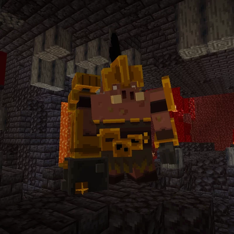 Minecraft Legends Portal guard X Fresh Animations (OptiFine) Minecraft ...