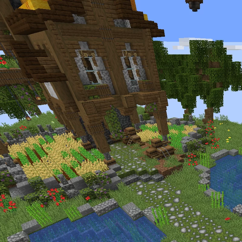 Cobbled Paths Minecraft Texture Pack