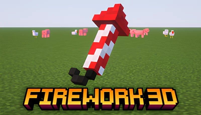 Firework 3D Minecraft Texture Pack