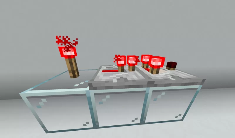 Warmer Redstone Torch (Square) Minecraft Texture Pack