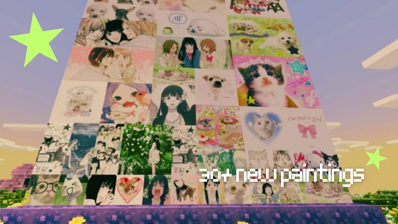 juminocore paintings Minecraft Texture Pack