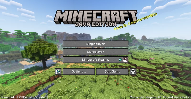 DarkStarW0lf500's Minecraft Custom Texture Pack V1 Minecraft Texture Pack