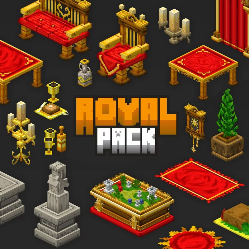 Royal Furniture Pack Volume 1 Minecraft Texture Pack