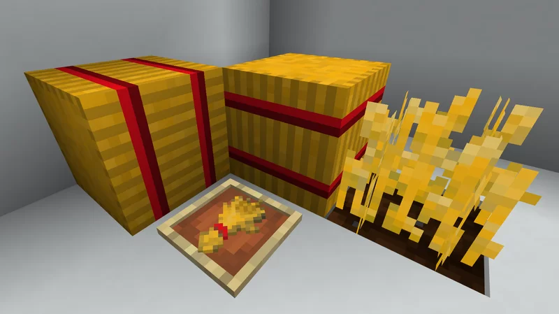 Hay Retexture Minecraft Texture Pack