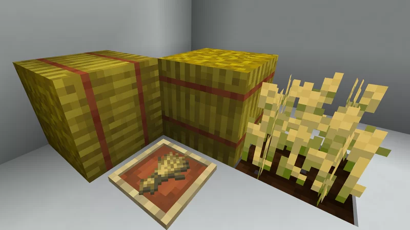 Hay Retexture Minecraft Texture Pack